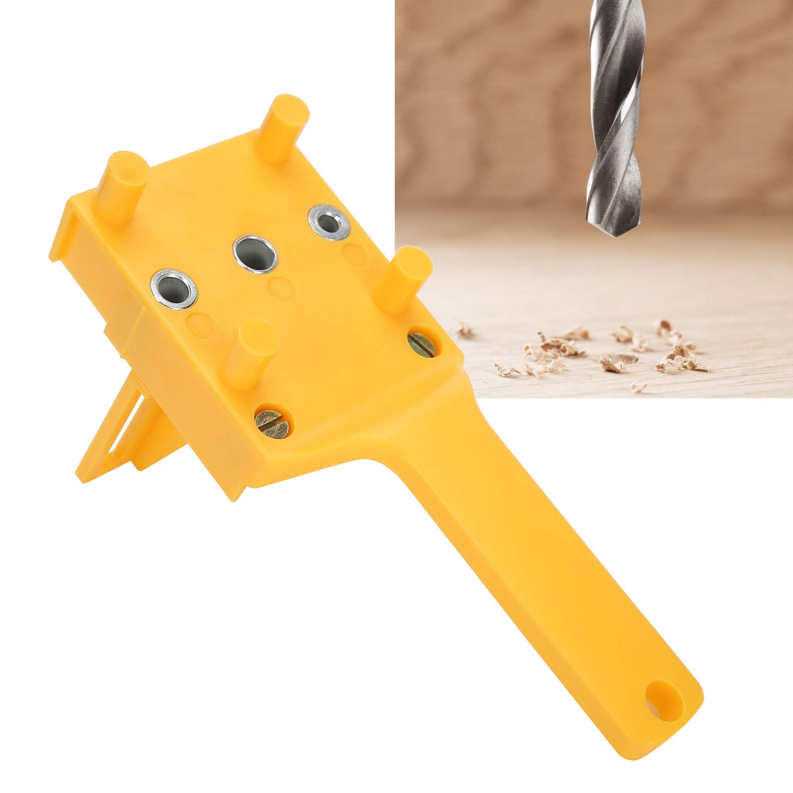 Fydun 11pcsset Wood Doweling Jig Drill Guide Pu Positioner Tool Kit for Woodworking Carpentry