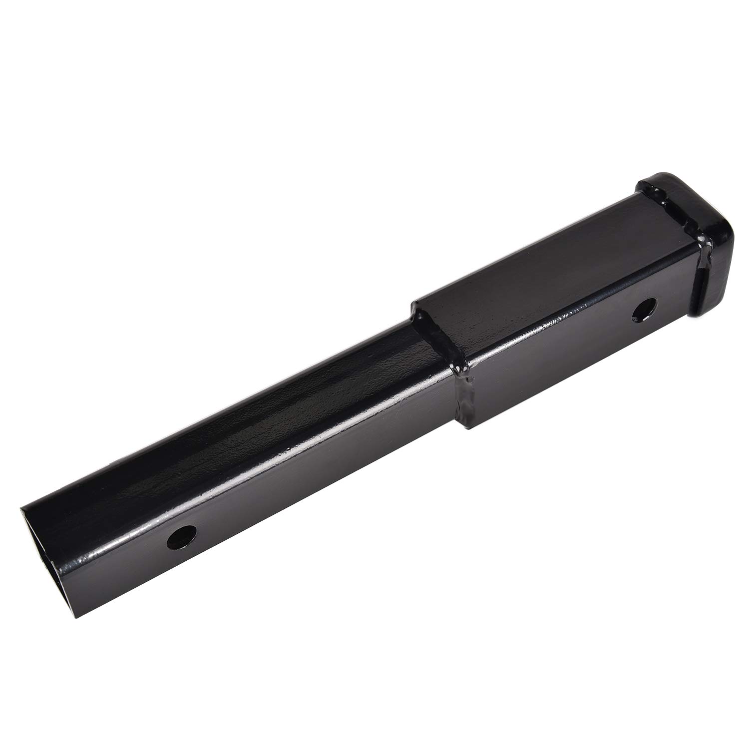 Fullwatt 12" Trailer Hitch Extension for 2-Inch Receiver Tube Extender Receiver Extension Tube Extenders 5/8" Pin Hole 4000 LBS Tow Capacity (12")