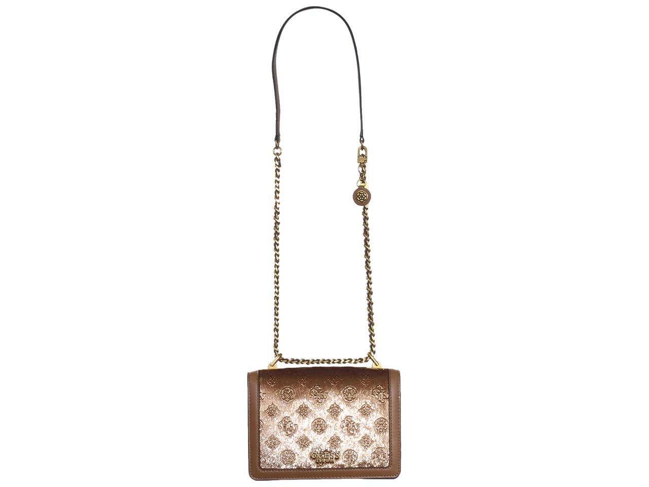 GUESS Abey Convertible Crossbody Flap, Merlot
