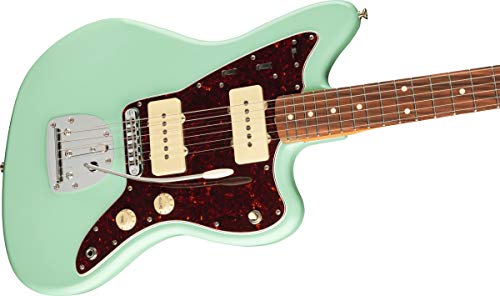 Fender Vintera 60s Modified Jazzmaster Electric Guitar, with 2-Year Warranty, Surf Green, Pau Ferro Fingerboard