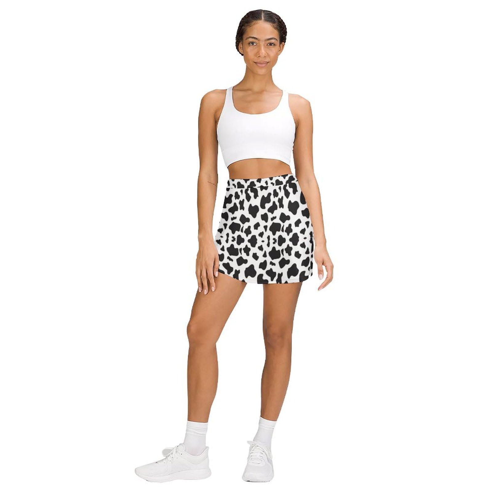 GAJBELA Women's 80s 2 in 1 Running Retro 90s Neon Athletic Yoga Workout Gym Liner Pockets Shorts, Style-3, Small