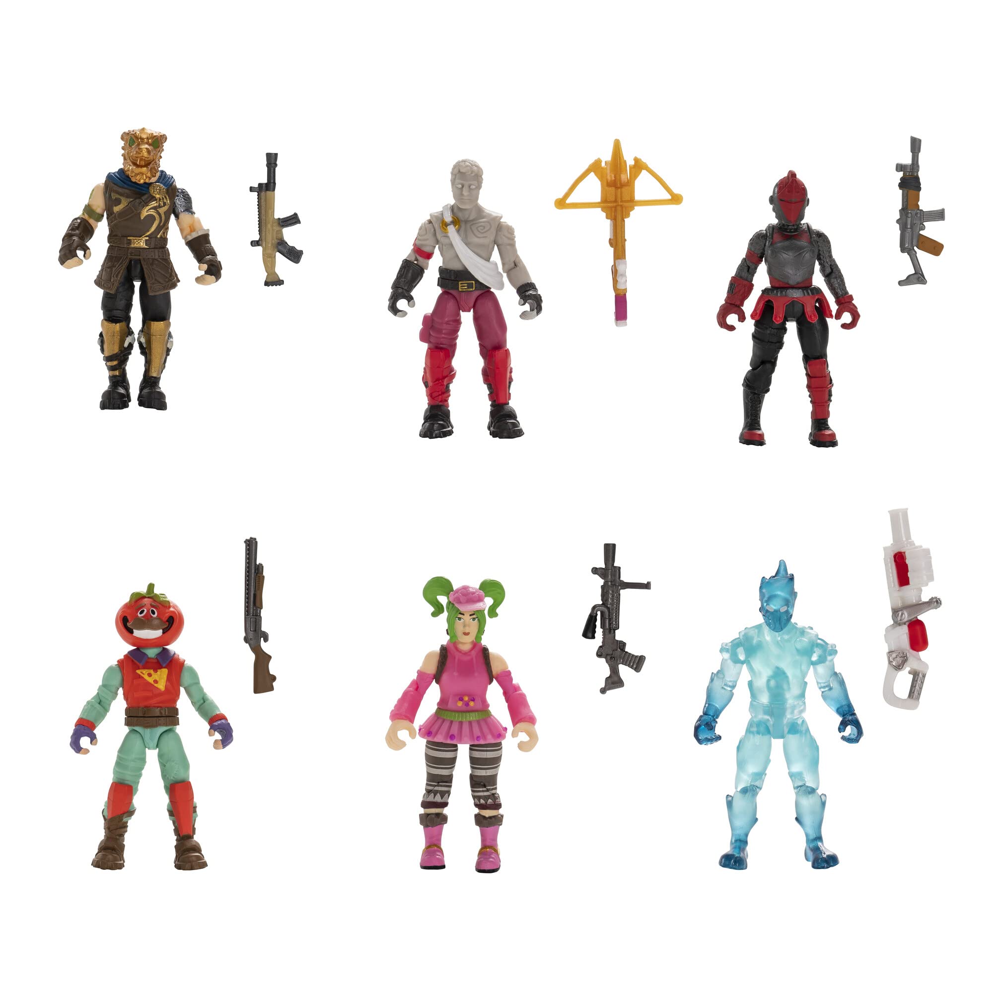 Fortnite PARTY PACK - Six 2.5-inch Articulated Figures with Weapons - Amazon Exclusive