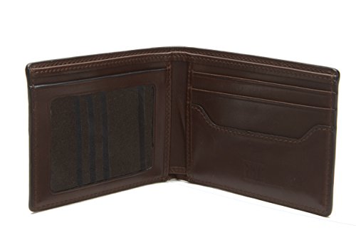 FRYE Men's Logan Slim Id Billfold, Dark Brown, One Size