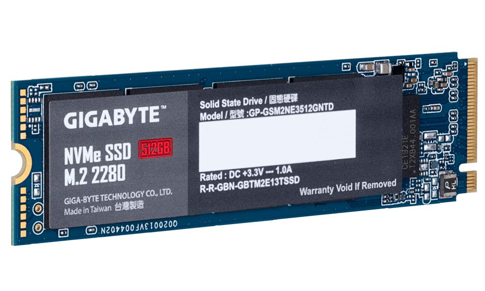 Gigabyte NVMe 512GB M.2 Solid State Drive GP-GSM2NE3512GNTD