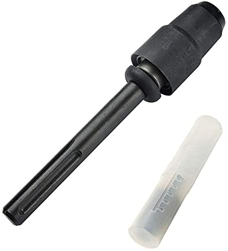 Generic SDS Max to SDS Plus Adaptor - Drill Converter Shank Quick Tools - for Bosch Makita and Other Rotary and Demolition Hammers 1 Pcs, Black