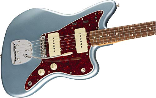 Fender Vintera 60s Jazzmaster Electric Guitar, with 2-Year Warranty, Ice Blue Metallic, Pau Ferro Fingerboard