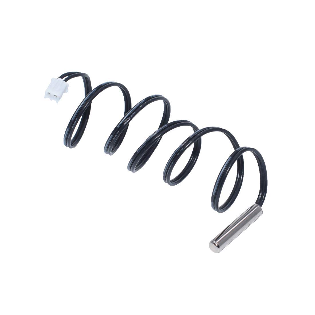 Hailege 5pcs NTC Temperature Sensor 100K 1% NTC B3950 Waterproof Probe Thermistor Accuracy Temperature Sensor Precision Temperature Probe 1M