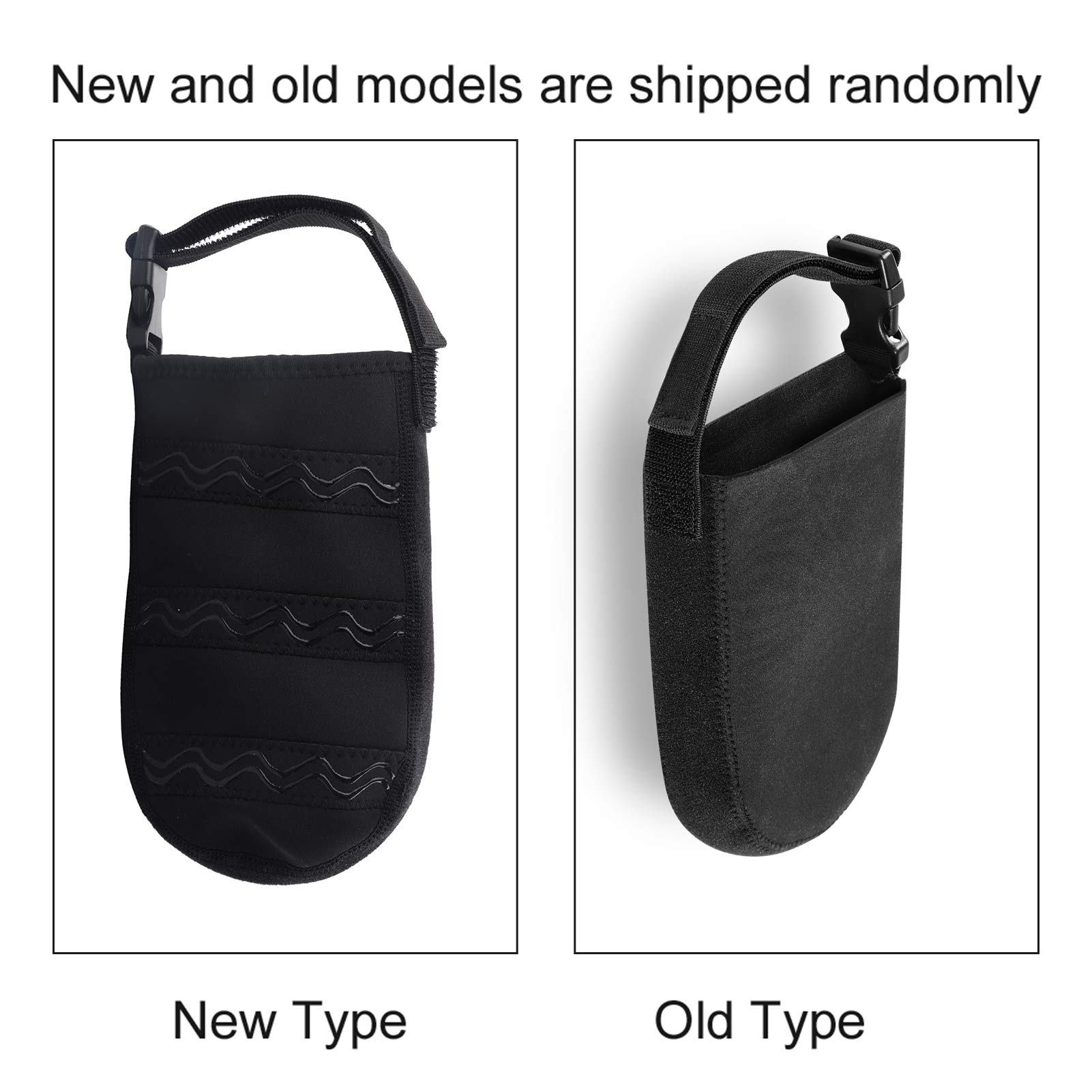 Foot Pad, Improved Medicals Anti?Slip Anti?Dirty Double Adjustment Rear Heel Pad, Convenient for Customers with Leg Injuries to Walk(Black)