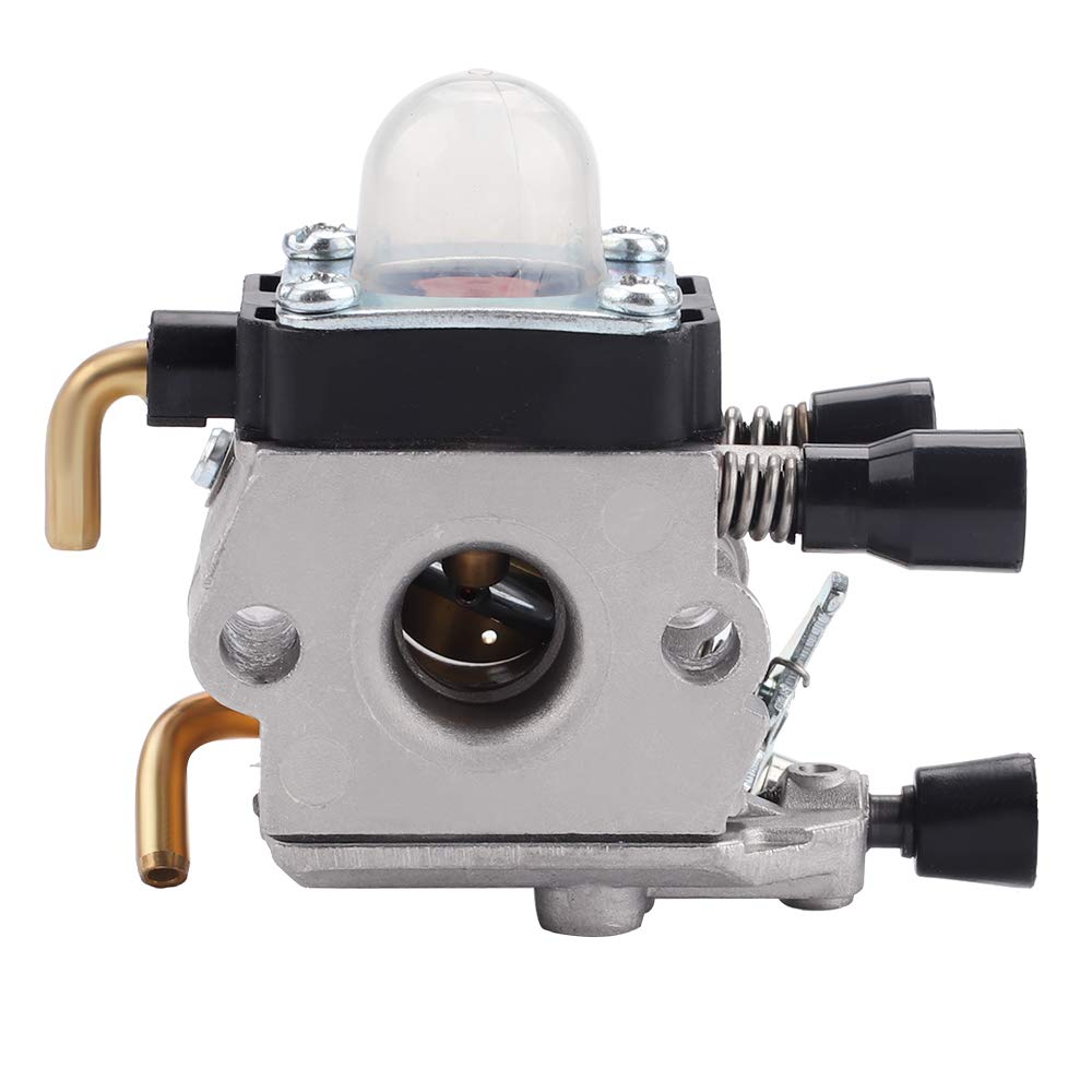 FS55 Carburetor for Still FS38 FS45 FS46 FS55R KM55 HL45 HS45 FC55 FS45C FS46C KM55R FS55C FS55RC String Trimmer Weed Eater with Cover C1Q-S97 Carb