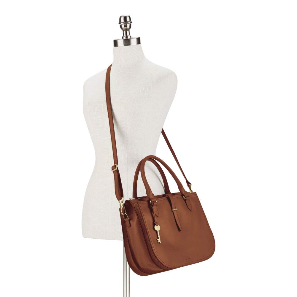 Fossil Women's Ryder Leather Satchel Purse Handbag