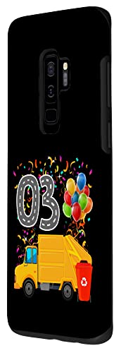 Galaxy S9+ Happy O3 Birthday Rear Loader Garbage Truck Case