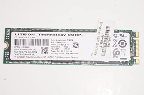 FMB-I Compatible with L61958-001 Replacement for Hp 128 GB M.2 SSD Drive 14-DQ0011DX