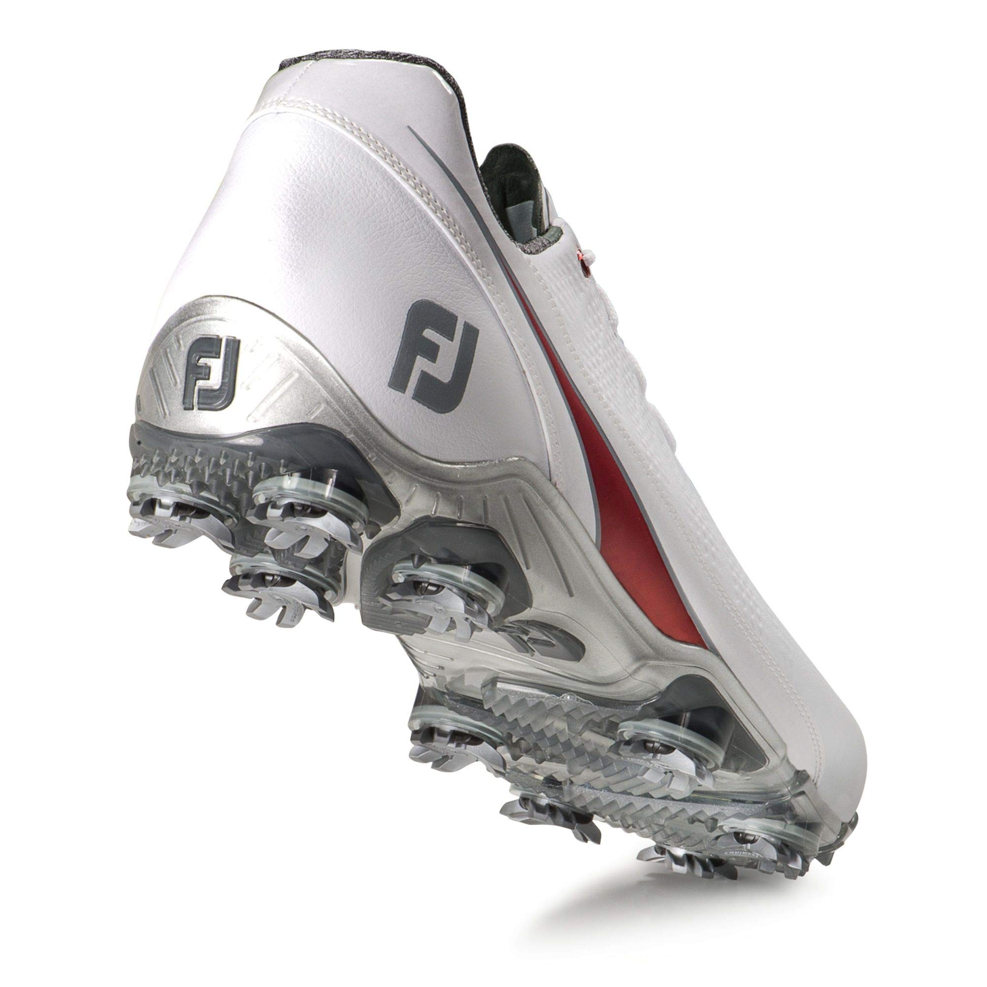 FootJoy Men's D.N.A-Previous Season Style Golf Shoes White 11 M Red, US