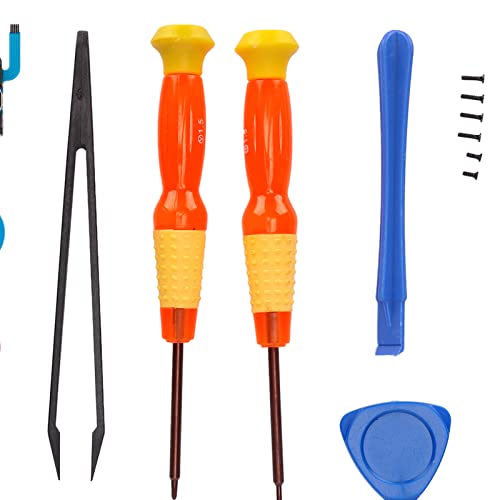 Gamepad Repair Tool, 19pcs ABS+Metal Repair Joystick Replacement Tool Set for SW Game Controller