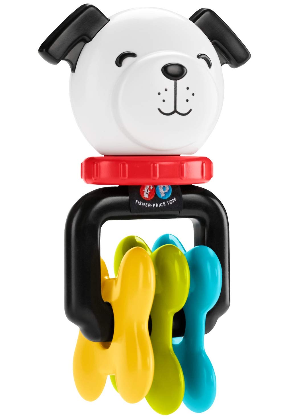 Fisher-Price Tiny Take-Alongs Gift Set, 6 activity toys for baby to rattle and teethe