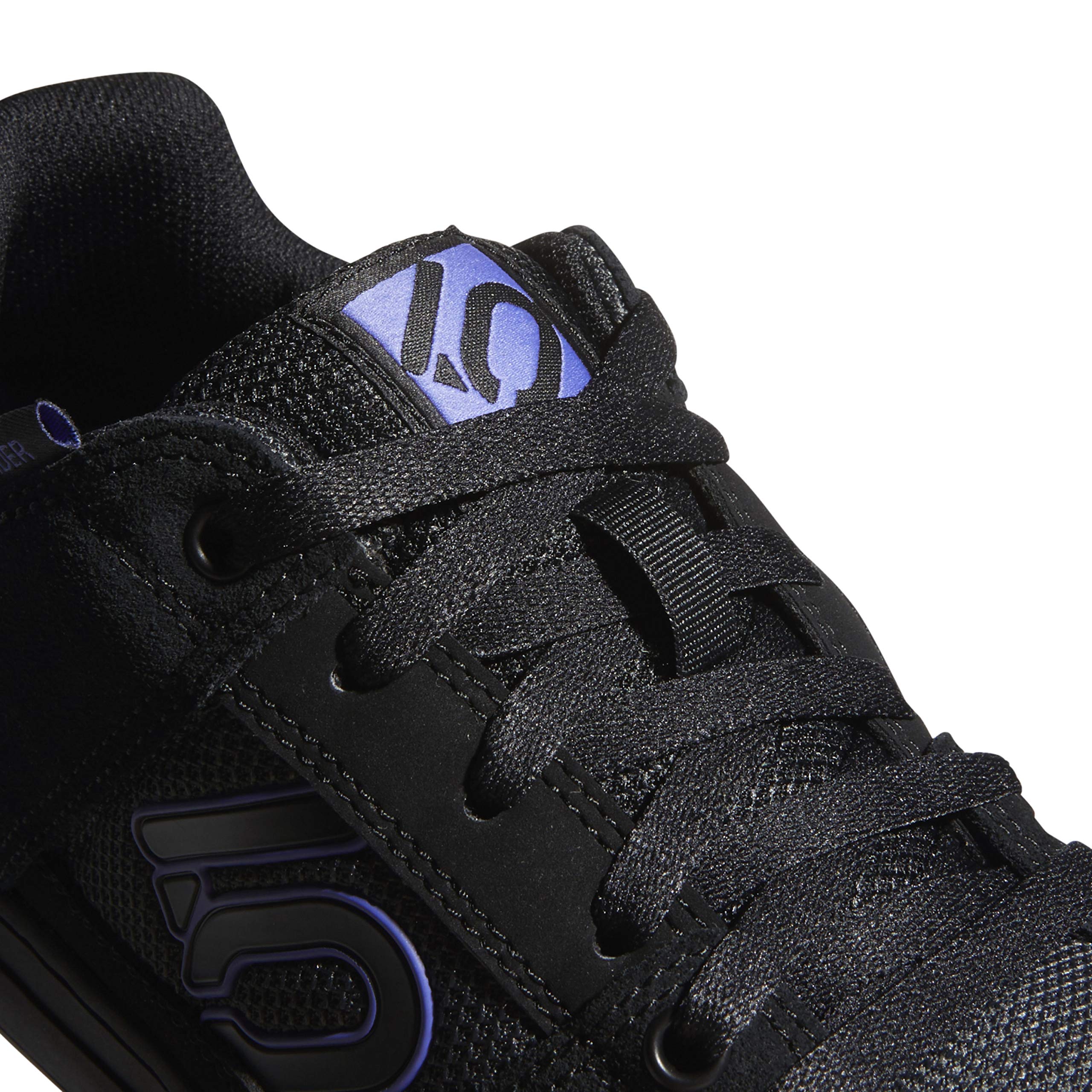 Five Ten Women's Freerider Mountain Bike Shoe, Carbon/Black/Purple - 10.5