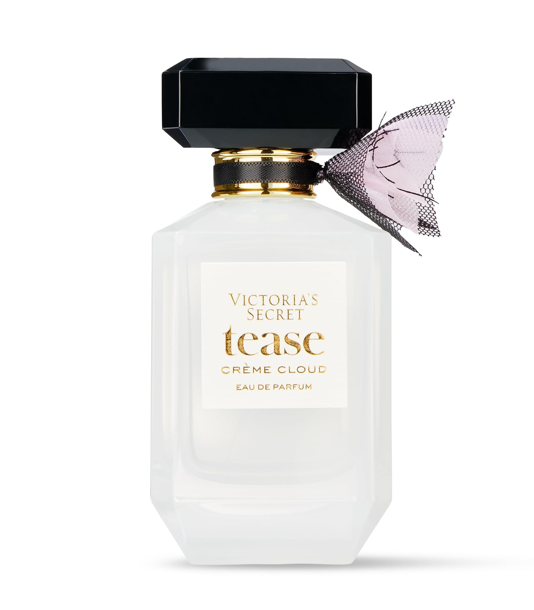 Victoria's Secret Tease Crème Cloud Eau de Parfum, Notes of Vanilla Meringue, Santal Flower & Sheer Amber, Perfumes for Women (3.4 oz)