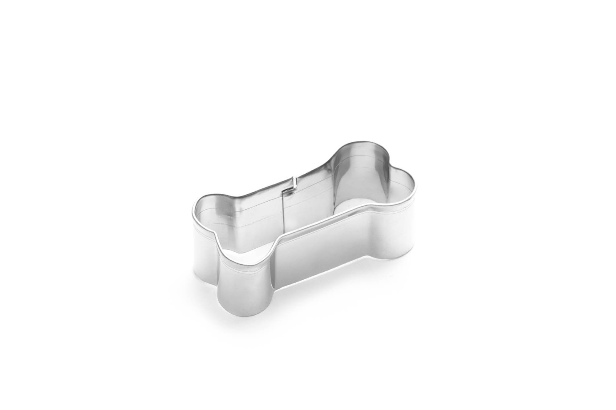 Fox Run Mini Dog Bone Cookie Cutter, 1.5-Inch, Stainless Steel