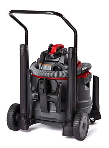 RIDGID 62718 Red 14 gallon RT1400 Wet/Dry Vacuum, Dark Gray and Red