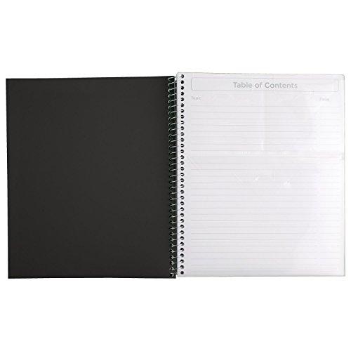 Five Star Interactive Notetaking, 1 Subject, Wide Ruled Spiral Notebooks, 100 Sheets, 11" x 8-1/2", 3 Pack (38605)