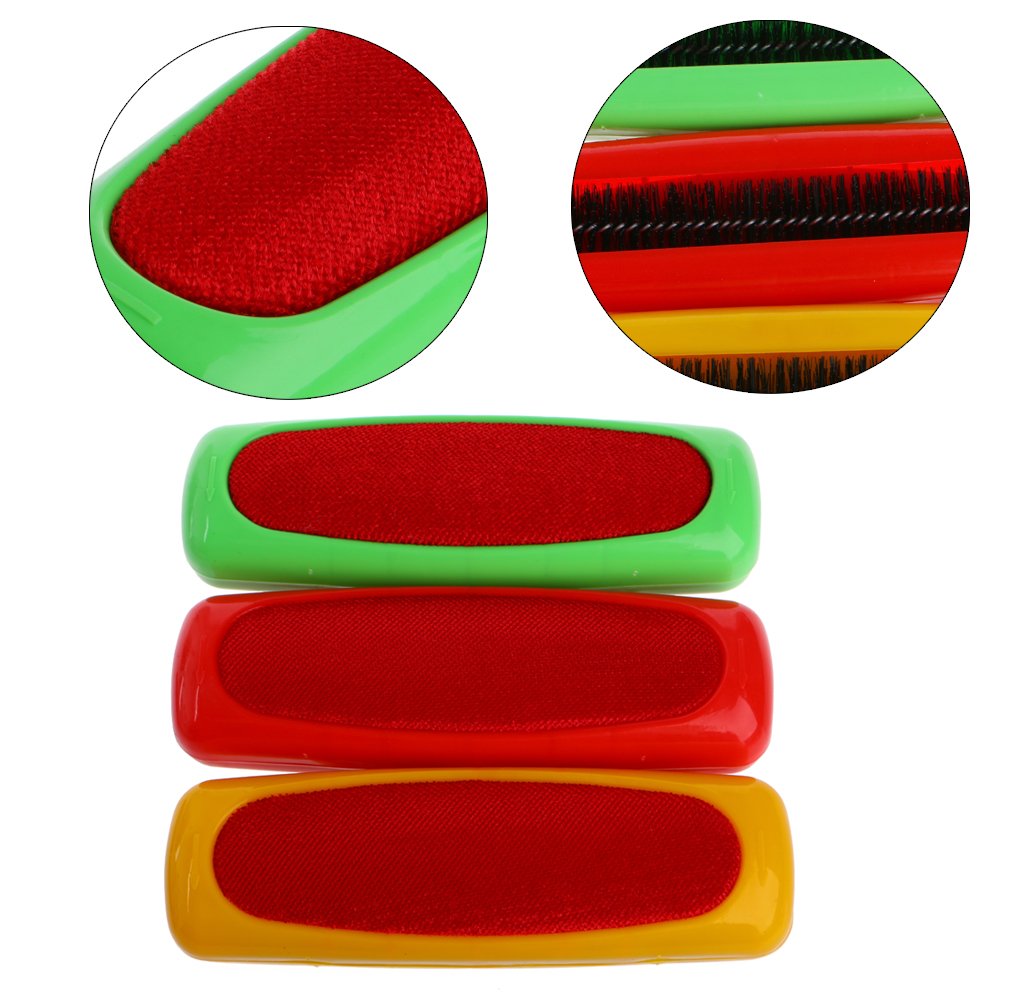 XISAOK Plastic Sweeper Carpet Table Single Brush Dirt Crumb Collector Cleaner Roller
