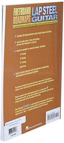 Fretboard Roadmaps - Lap Steel Guitar Book/Online Audio