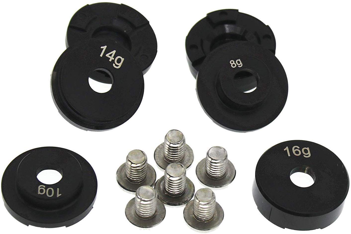 Golf Weights for Ping G 30 Driver Head Fairway Hybrid Clubs with Screw,6g 8g 10g 12g 14g 16g LS SF TEC 5# 3# FW Accessory (1 Pc x 6g)