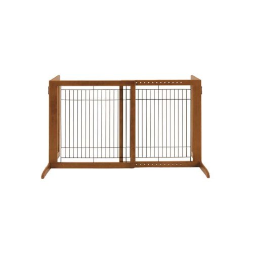Freestanding Pet Gate Hs Autumn Matte 28.3" - 47.2" X 23.6" X 27.6"