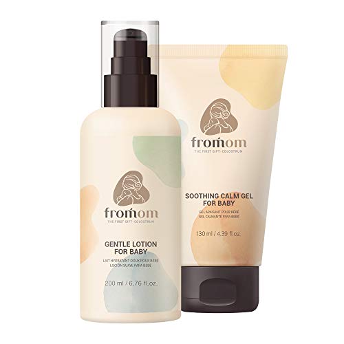 FROMOM Premium Mom's Hug Gift Set for Baby and Mom, Hypoallergenic, 3 Items