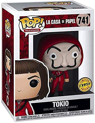 Funko Money Heist: La Casa De Papel - Tokio Limited Edition Chase Pop! Vinyl Figure (Includes Compatible Pop Box Protector Case)
