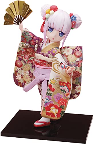 Furyu Miss Kobayashi's Dragon Maid: Kanna (Japanese Doll Ver.) 1:4 Scale PVC Figure,Multicolor