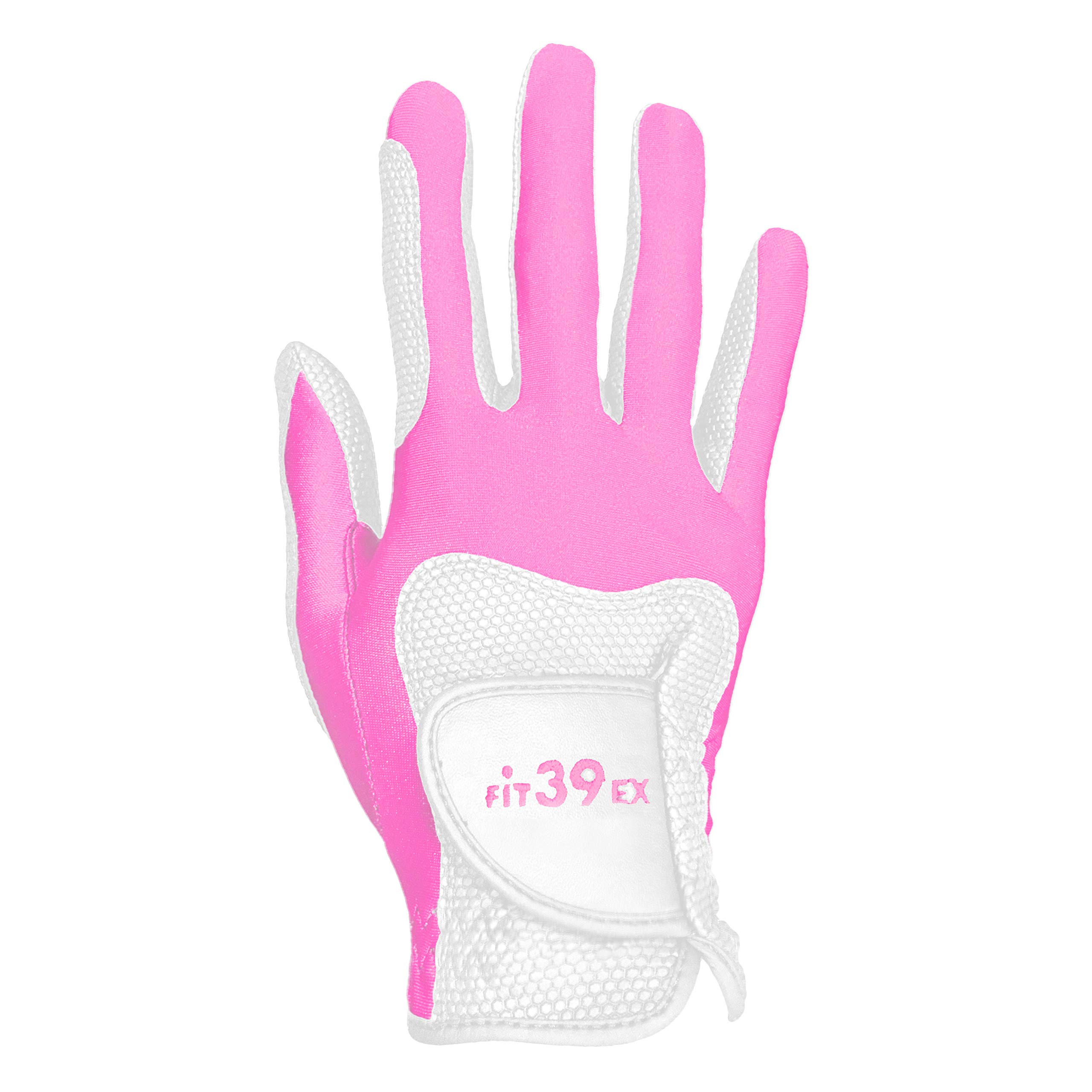 Fit39 Right Hand Golf Glove (Pink/White) (S)