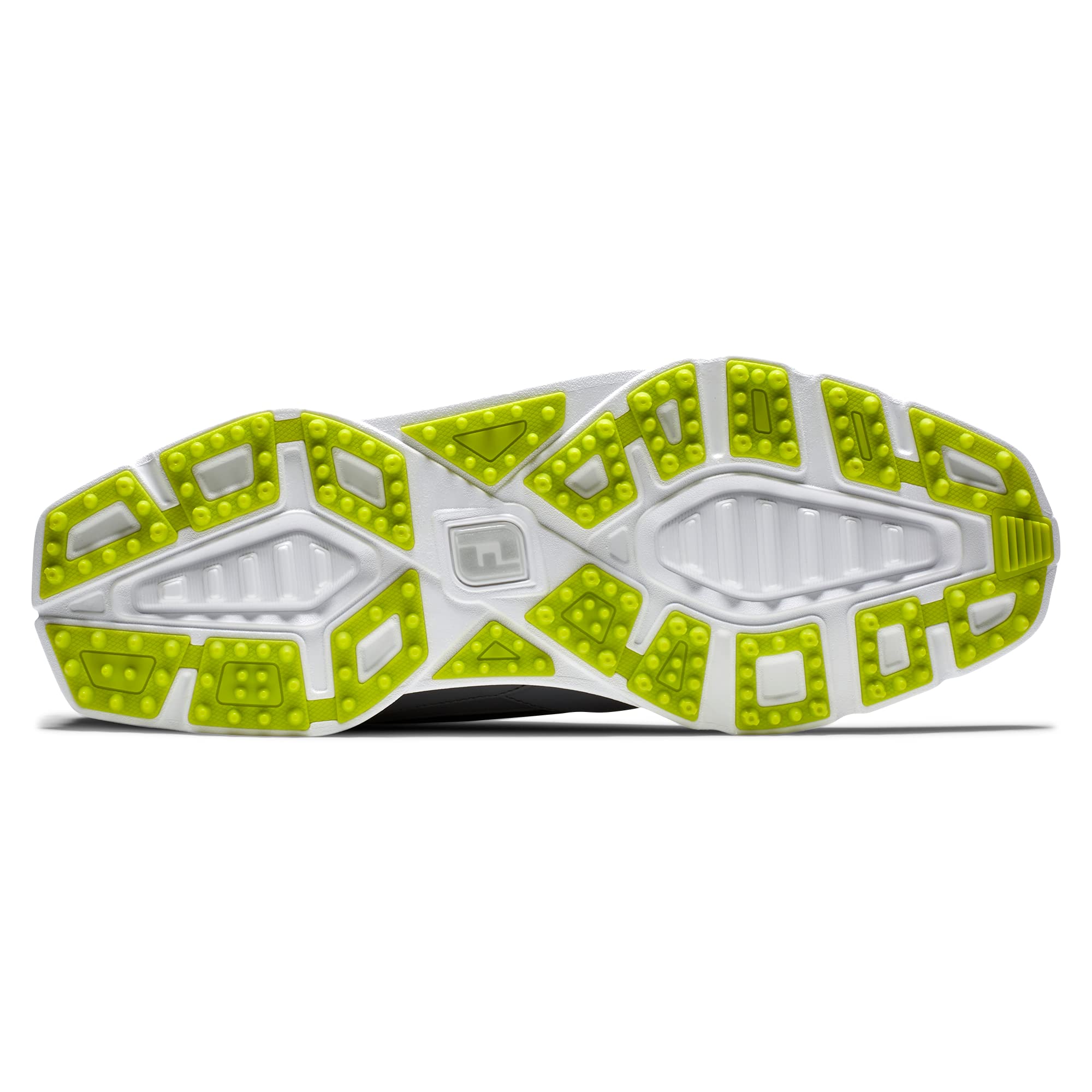 FootJoy Men's Superlites XP Golf Shoe, Grey/Lime, 12 Wide