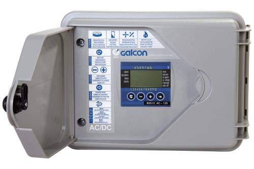 Galcon Twelve Station Outdoor Wall Mount Irrigation, Misting and Propagation Controller - 80512S (AC-12S)