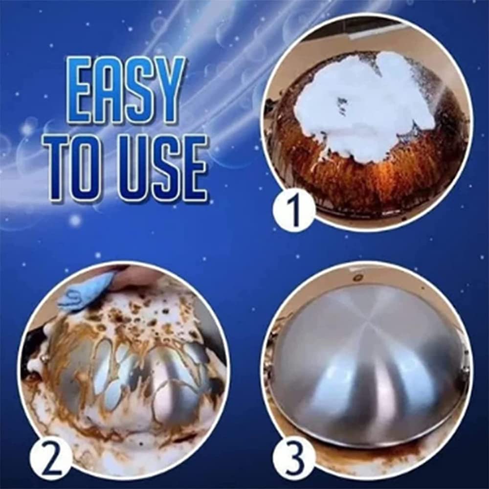 Foaming Heavy Grease Cleaner,, Kitchen Power Stain Remover Foam Cleaner, Stubborn Grease Stain Remover Spray,All Purpose Foam Cleansing Foam Spray,Solid Grease & Stain Remover No Rinse Cleaning Spray (100ml, 2 Pack)