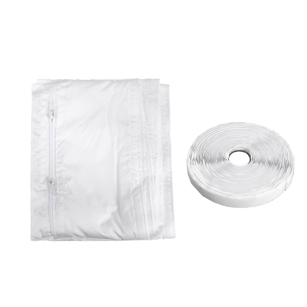 FUNTECK AC Window Seal Kit for Portable Air Conditioner, Compatible with Medium or Large Casement Crank Window and Tilting Window, Waterproof, 157 inch