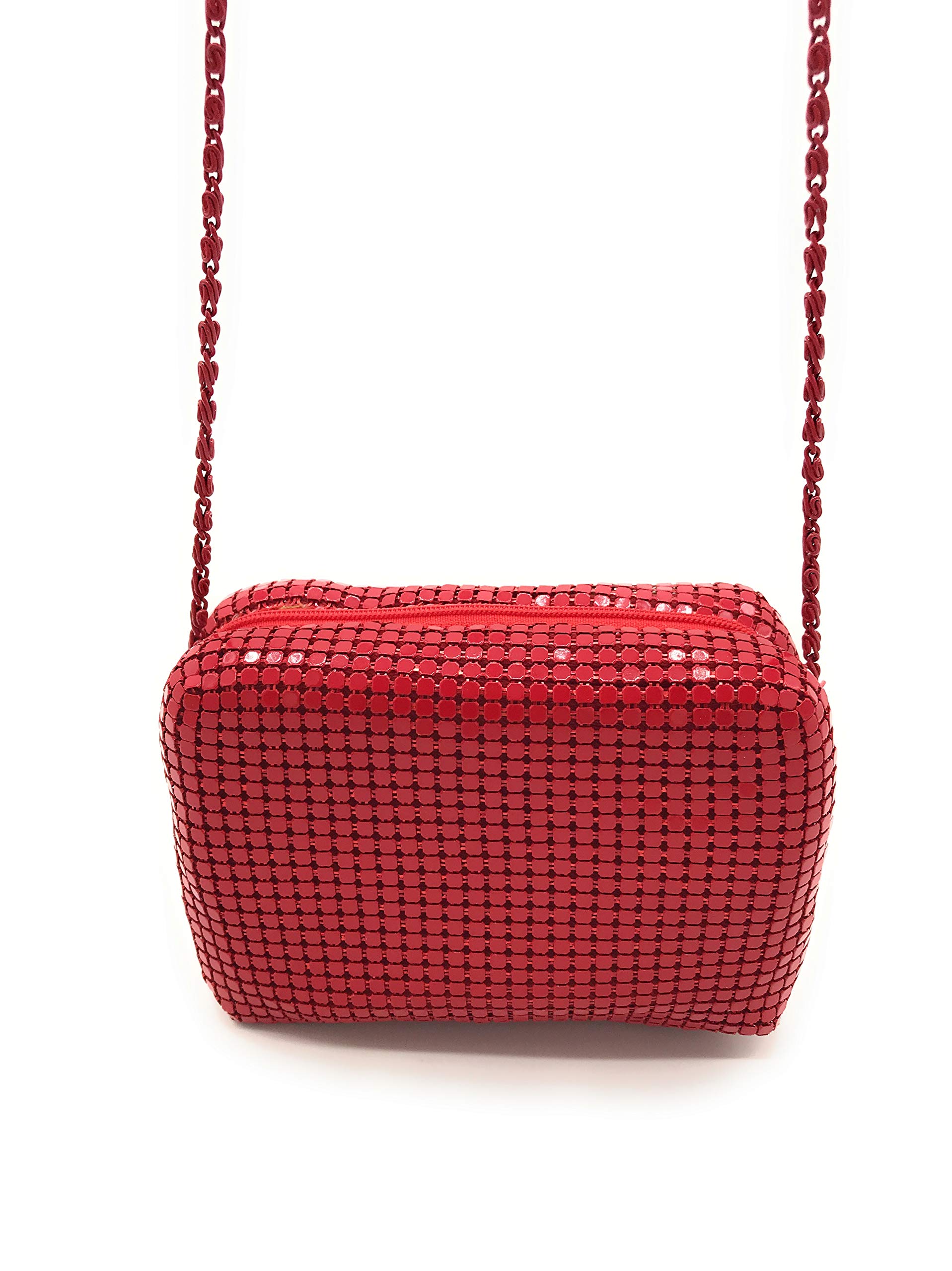 Frewahmesh X-Small Women Metal Mesh Evening bag (Gold)