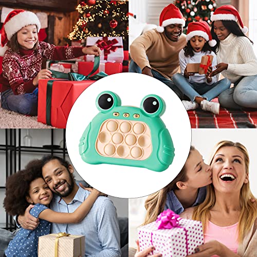 Quick Push Console with Instant Sound Feedback | Handheld Fast Speed Pushing Game | Pop The Target Interactive Educational Sensory Fidget Toy for Kids Adults | Fun Gift for Children 3-12