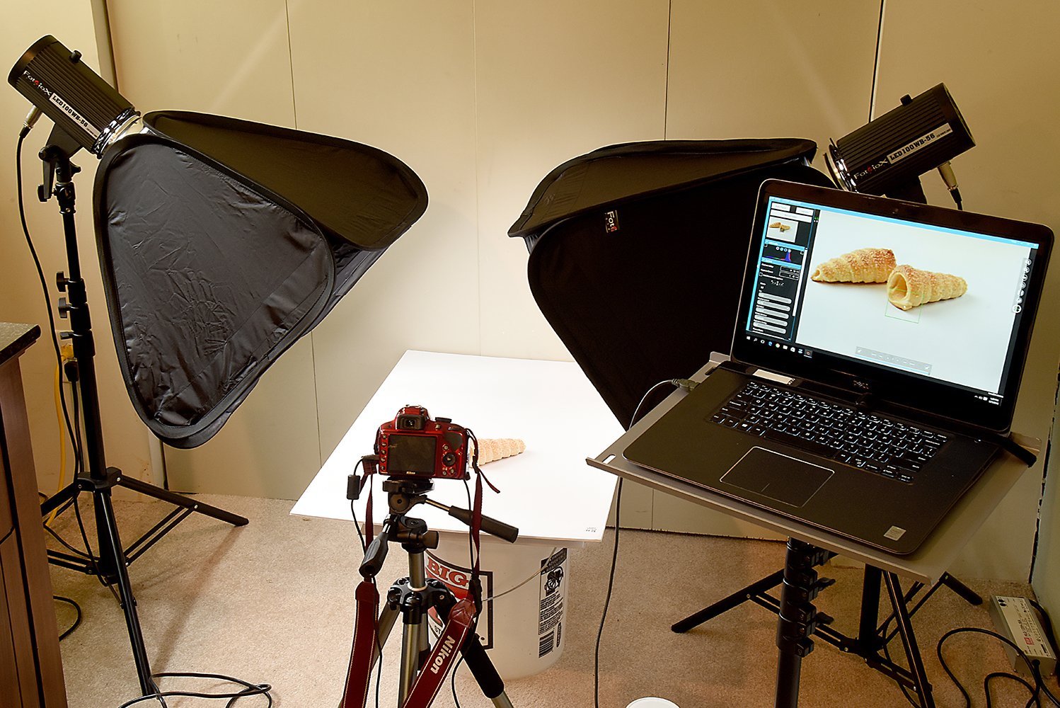 Fotodiox Pro LED-100WB-56 Studio LED Kit with 20x20 Softboxes - Set of 3X High-Intensity Daylight LED 5600k Studio Lights for Still and Video with Lightstands and Rolling Case - CRI > 92
