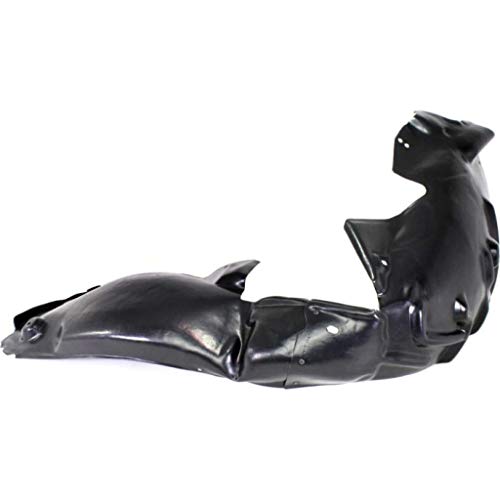 For Audi A4 Quattro Splash Guard/Fender Liner 2009 2010 2011 2012 Passenger Side | Front | Replacement For 8K0821172G-PFM, AU1249120 | Trim: Base/Avant
