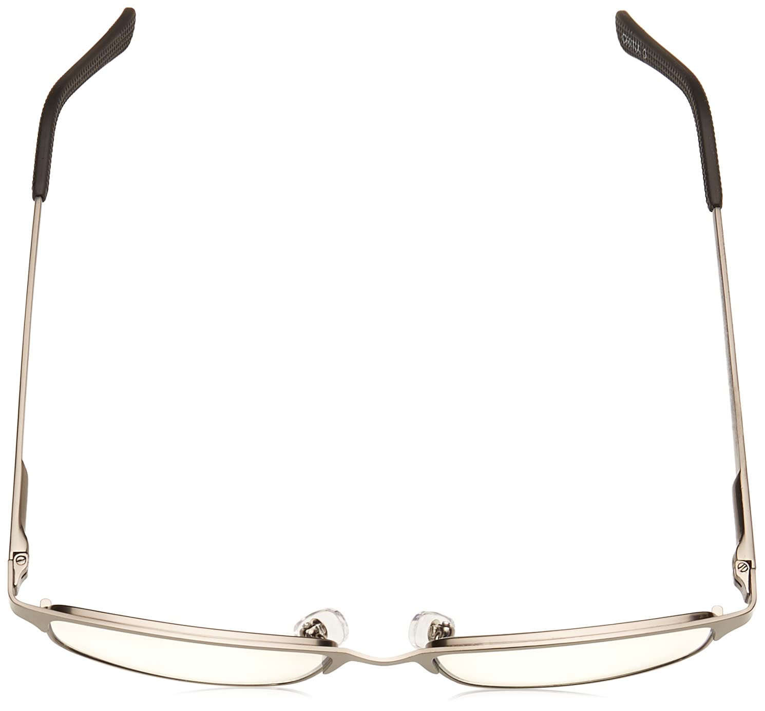 Foster Grant Men's Samson Rectangular Reading Glasses, Satin Dark Gunmetal/Transparent, 52 mm + 1.75