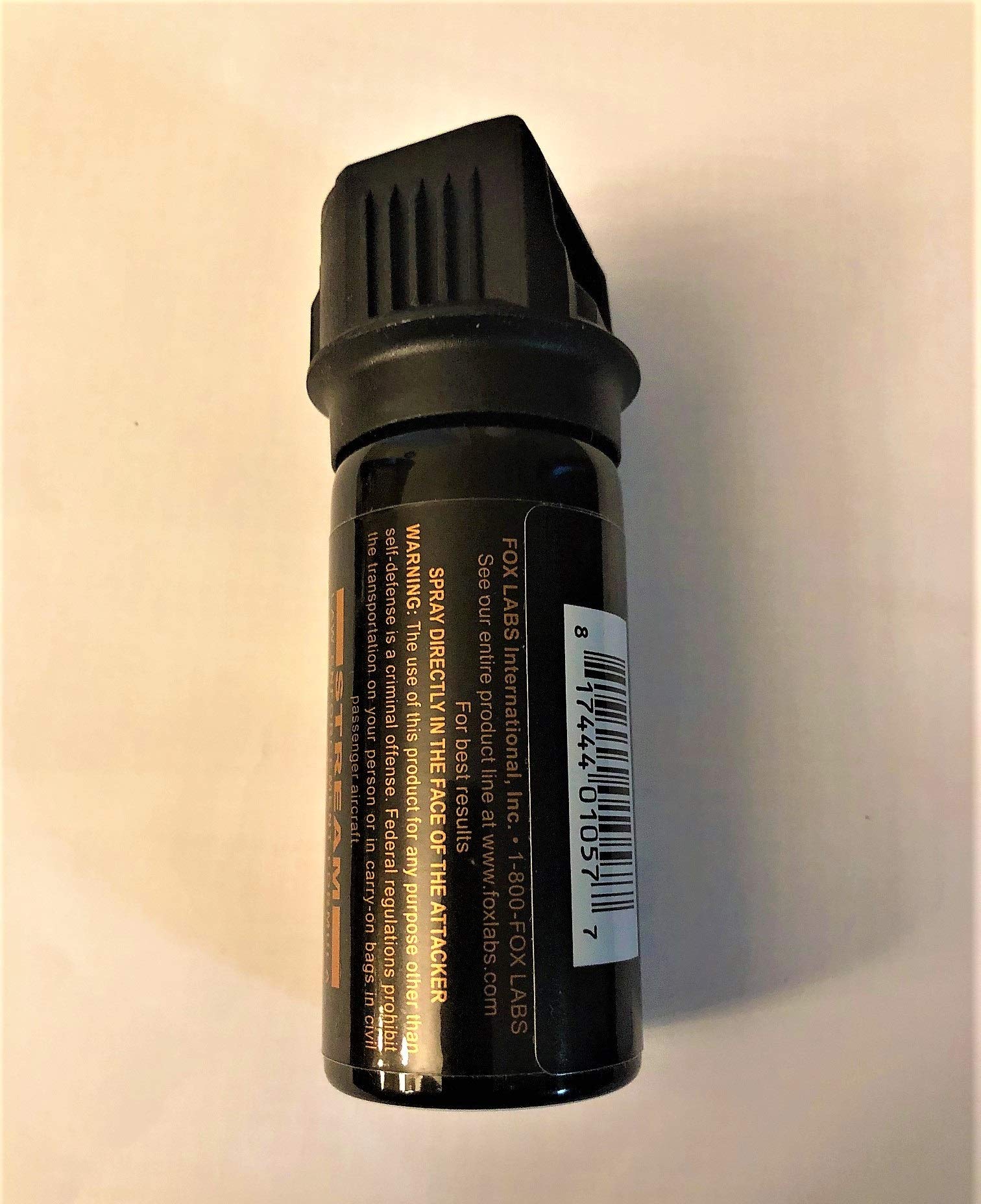 Fox Labs, Five Point Three Squared, 4 % OC Pepper Spray- Flip Top Stream (1.5 oz) 154FTSDB