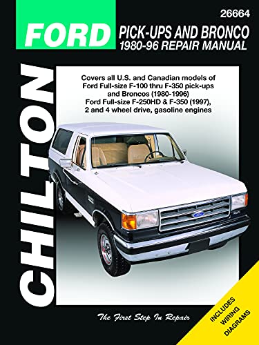 Ford Pick-Ups & Bronco, 1980-96 (Includes 1997 F-250HD & F-350)
