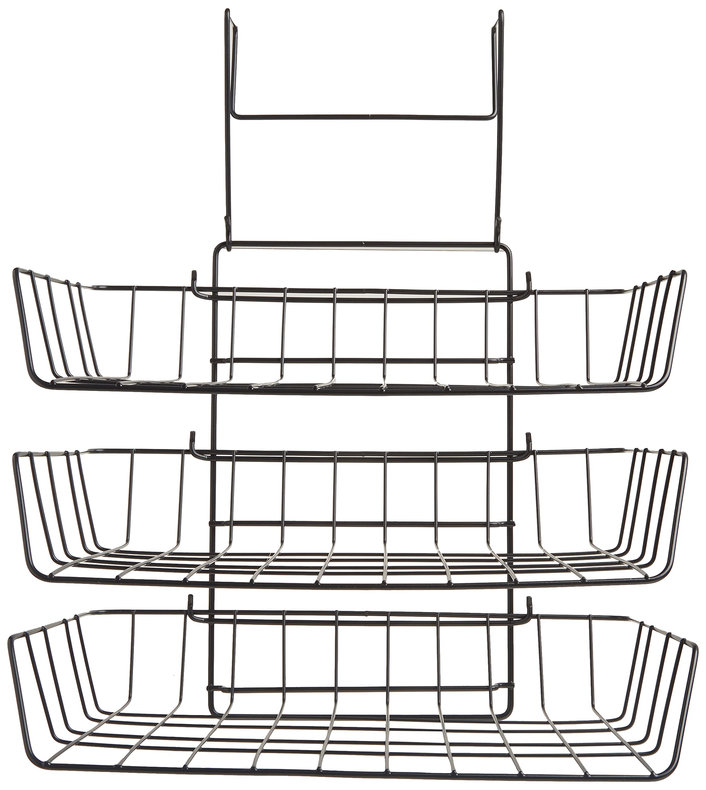 Fellowes 75310 Wire Partition Additions Triple Tray, Side-Load, Letter Size