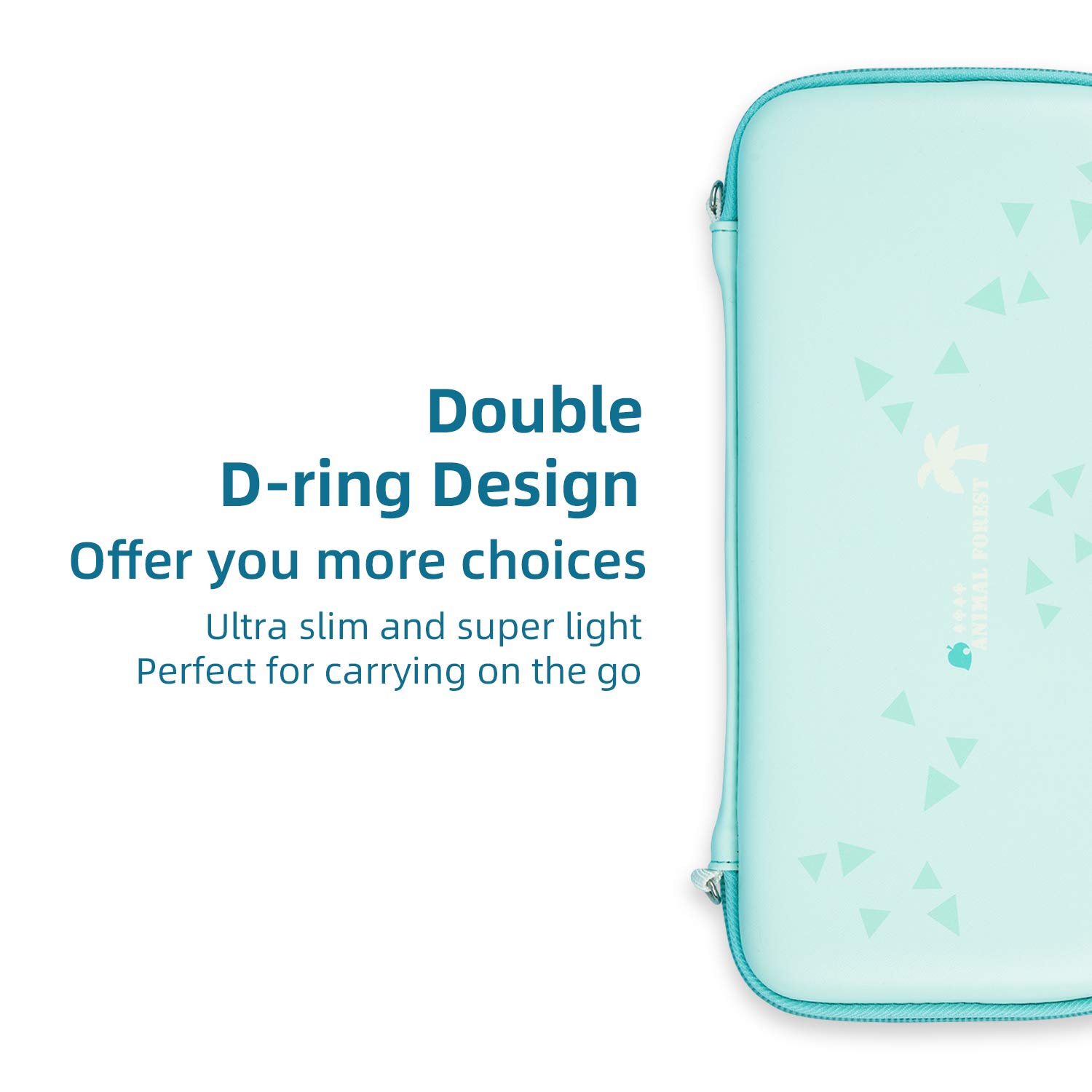 GeekShare Carrying Case for Switch Lite - Accessories Portable Slim Travel Carrying Case fit Switch Lite & Game Accessories