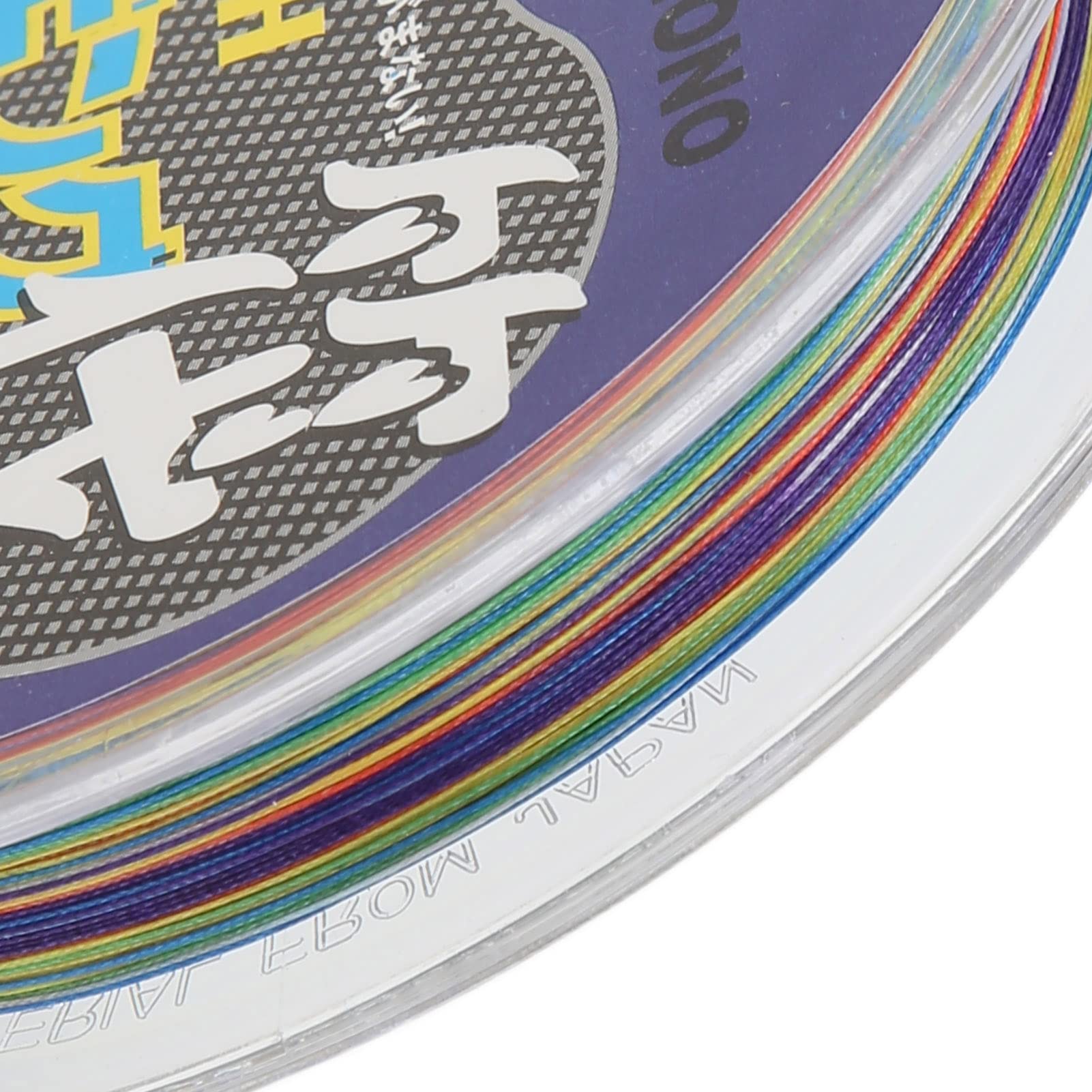 Fishing Line, 1 Meter 1 Color Bite Resistant PE Fishing Lines Soft for Large Reservoirs(1.0)