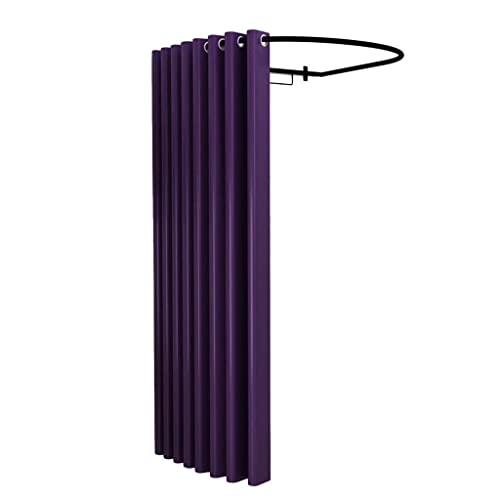 NOBRIM Fitting Room Clothing Store Fitting Room Outdoor U Type Metal Track Changing Room Suitable for Corners Shopping Malls Office Party Bar for Privacy Protection