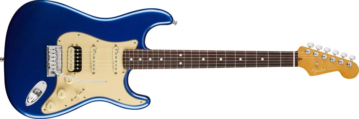 Fender American Ultra Stratocaster HSS - Cobra Blue with Rosewood Fingerboard