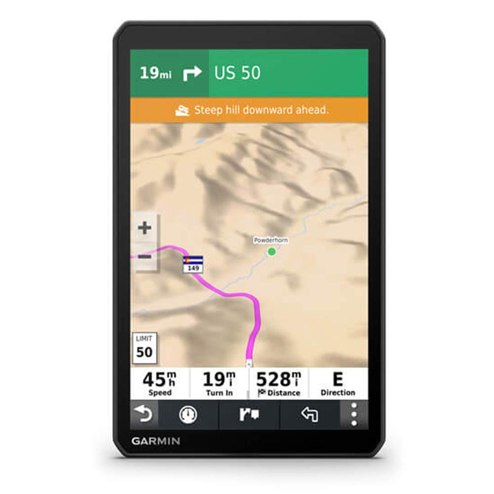 Garmin 890 8-inch RV GPS Navigator Bundle with Car Charger Expander and Hard Shell EVA Case for Tablets/GPS (010-02425-00)