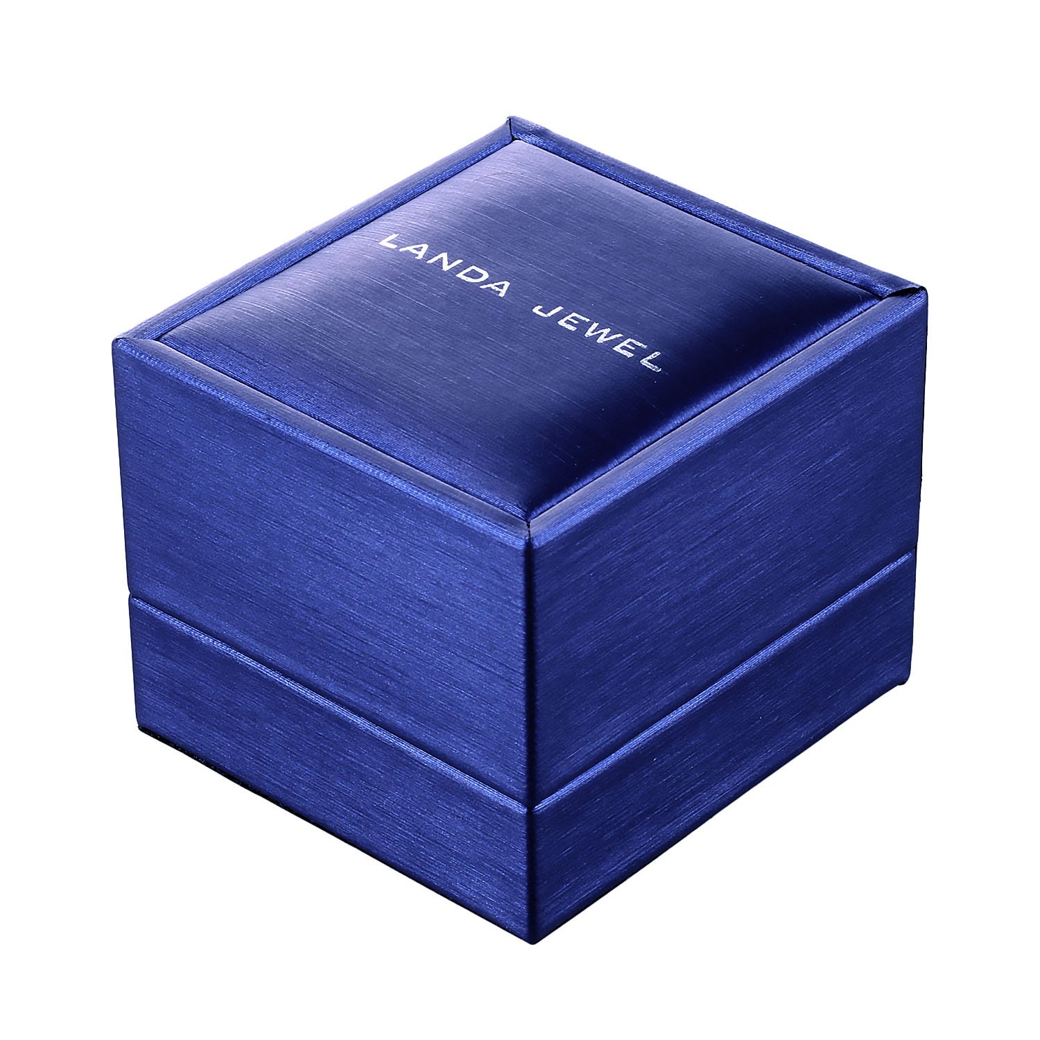 Fine 10k White Gold Three Stone Trellis Simulated Diamond Ring Promise Engagement ring 2.0ctw for Women (9)